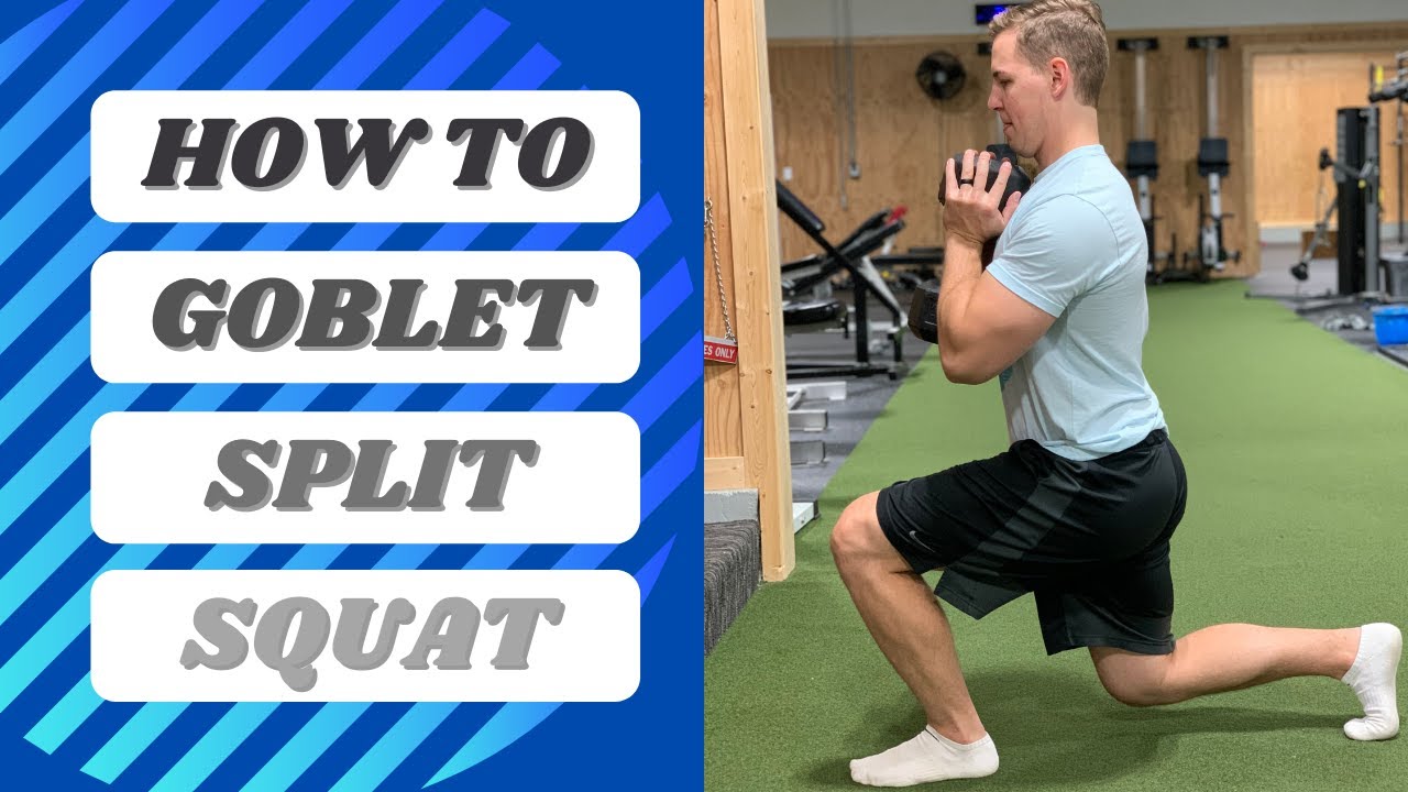 How to Goblet Split Squat | The Basics | RapidFitnessOnline.com - YouTube