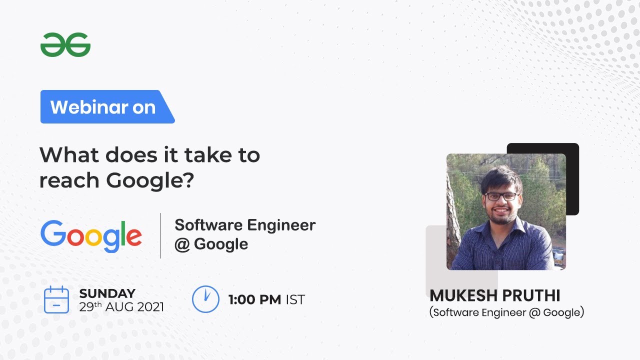 What does it take to reach Google ? - YouTube