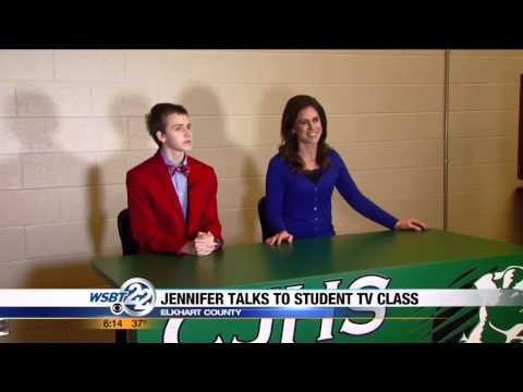 Jennifer Copeland talks to student TV class - YouTube