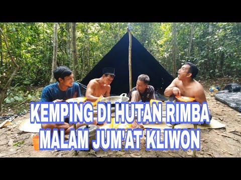 Kemping di hutan rimba malam jum'at kliwon - YouTube
