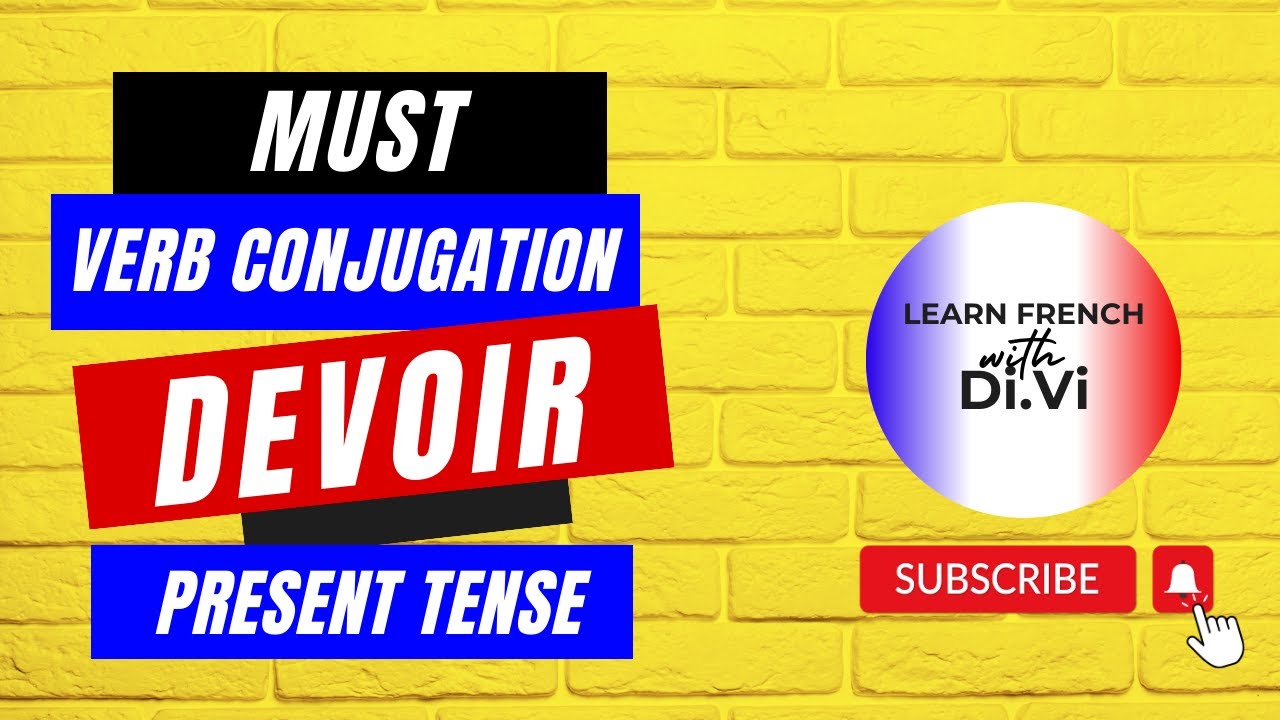 LFWDV l Lesson 61 | Verb Conjugation [ Irregular ] | Devoir | Must ...