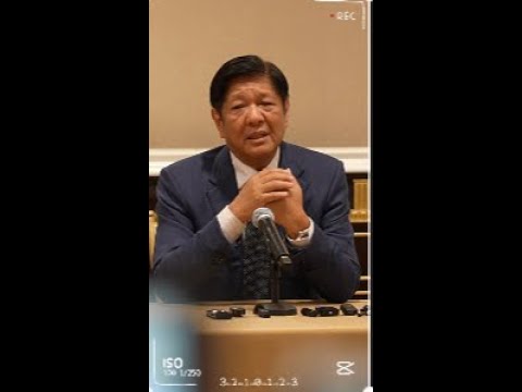 THIZ IS IT!!! PBBM MEDIA INTERVIEW AT THE KAPIHAN #pbbm # ...