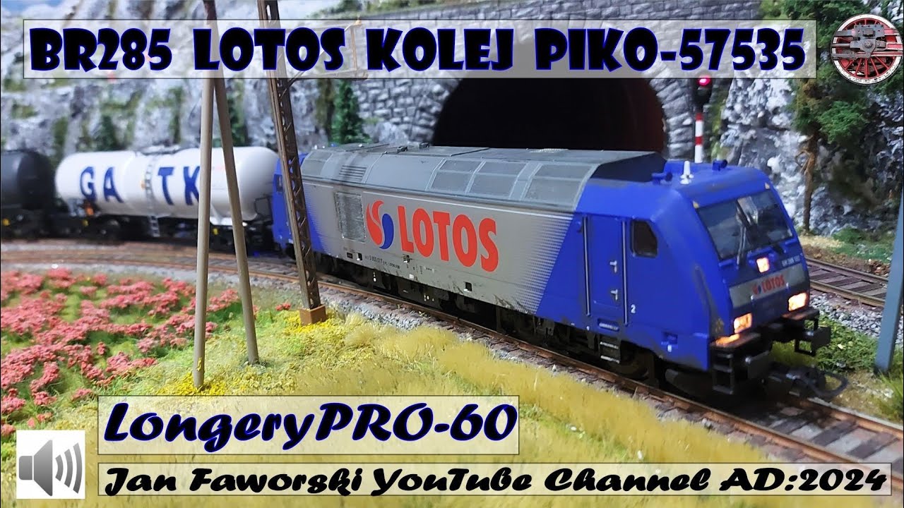 BR285 TRAXX LOTOS (LongeryPRO-60) - YouTube