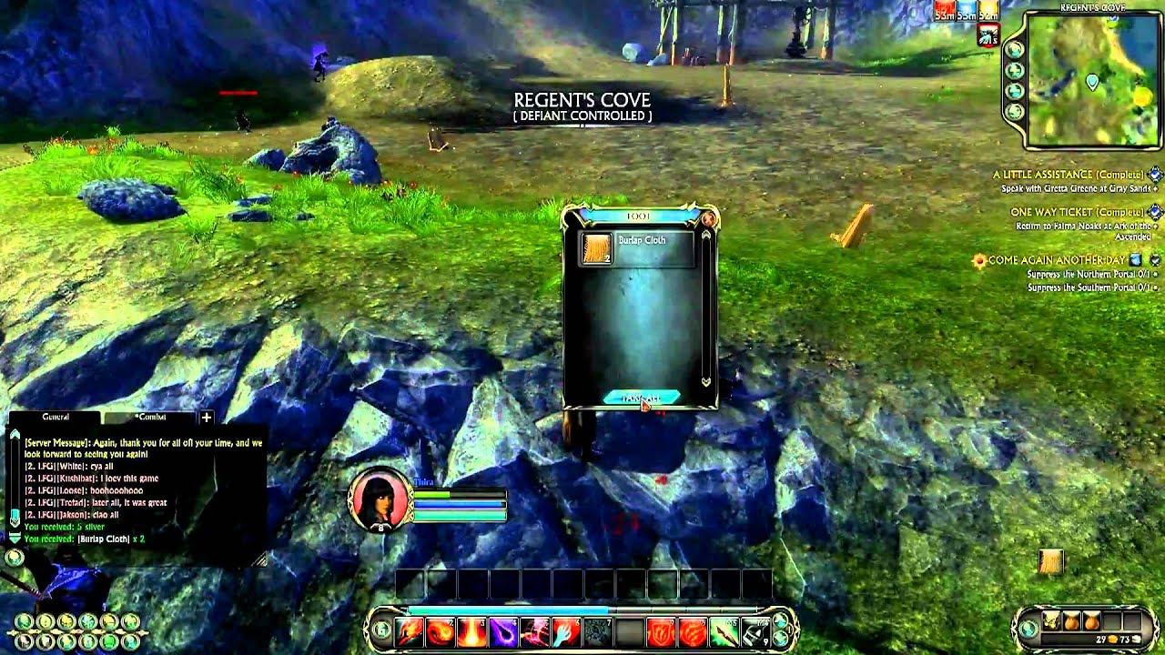 RIFT - Mage (Pyromancer/Warlock) Combat - YouTube