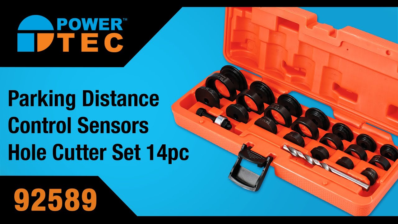 Parking Distance Control Sensors Hole Cutter Set 14pc From Power-TEC ...