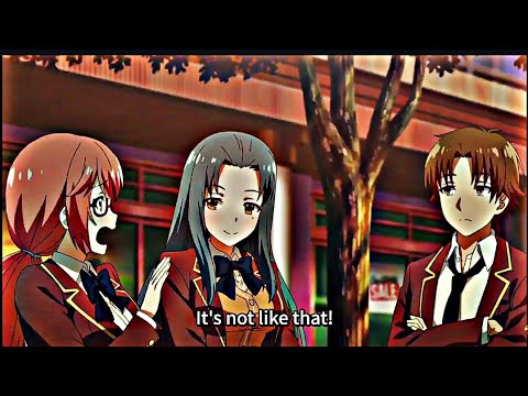 Sakura asking out Ayanokoji | Classroom of the elite S2 ep 10