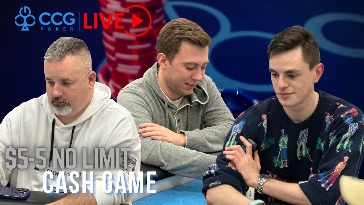 Pat's $5-$5 Cash Game: NLH Live Stream part 1 of 4 - YouTube