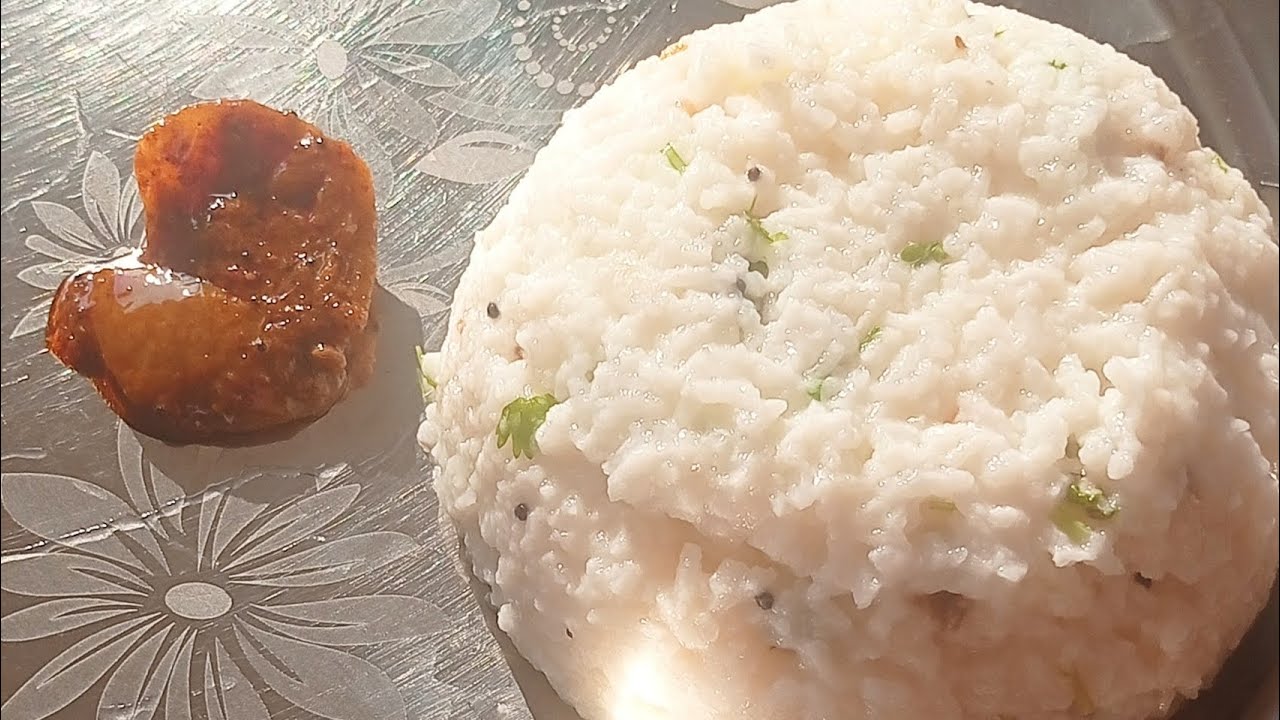 Temple style Curd rice 🤤 - YouTube