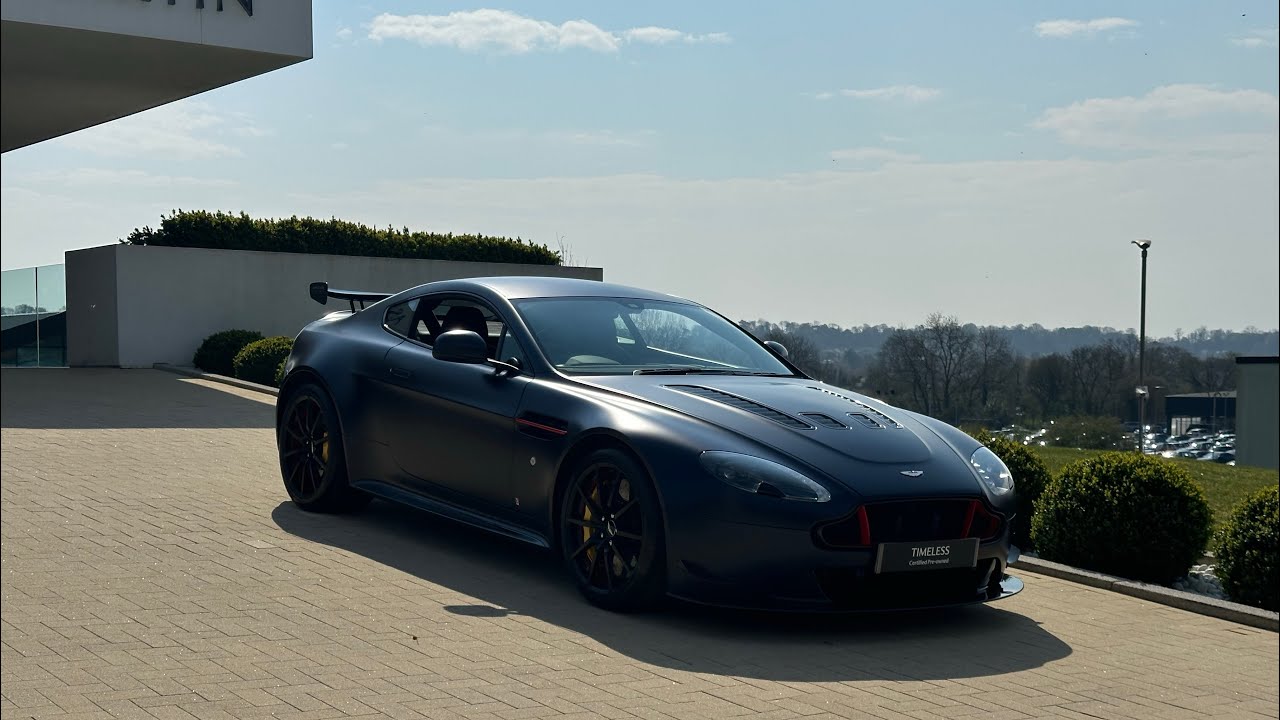 Aston Martin V12 Vantage S - Red Bull Racing - AM68RBR - YouTube