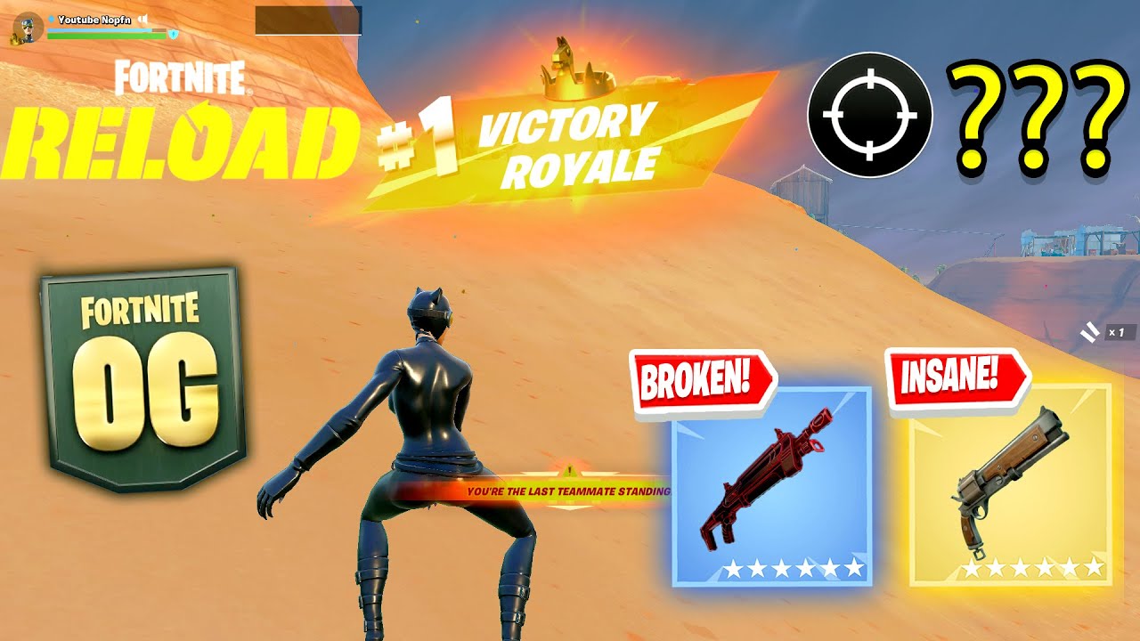 OG Fortnite Reload | High Kill Gameplay | Keyboard & Mouse - YouTube