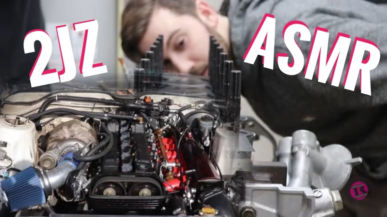 2JZ Turbo Cressida Engine Rebuild ASMR - YouTube