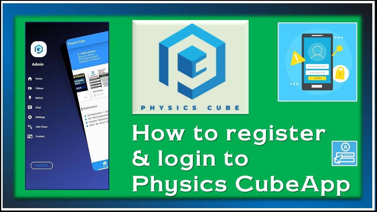How to install Physics Cube App - YouTube