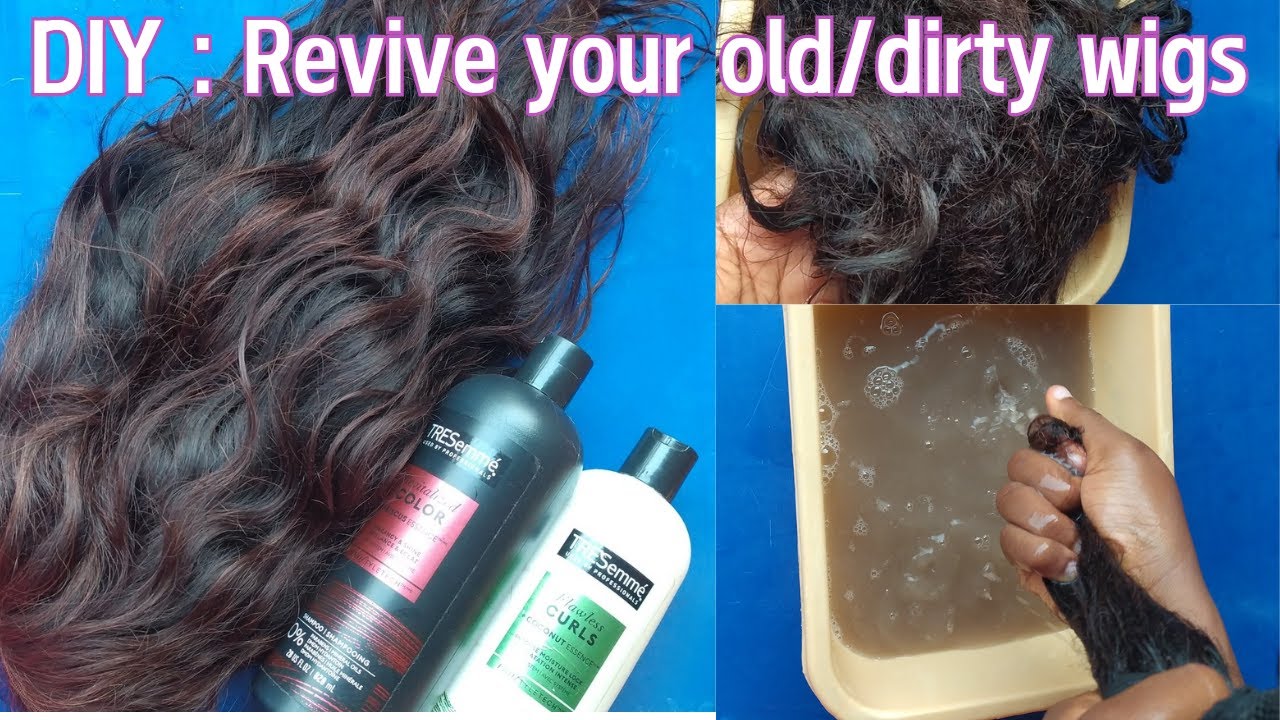 How to make your old wigs look new again /Easy and Detailed Tutorial ...