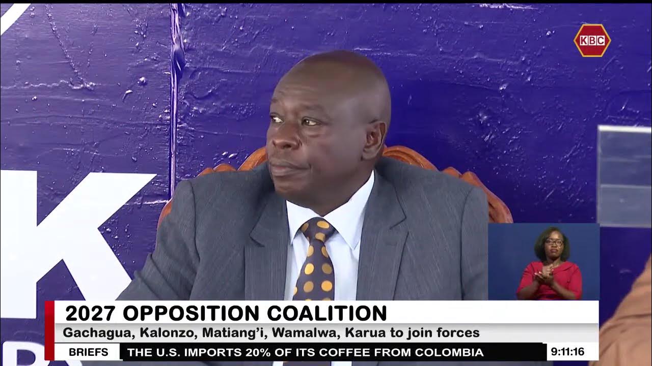 Gachagua, Kalonzo, Matiang’i, Karua to join forces ahead of 2027 polls - YouTube