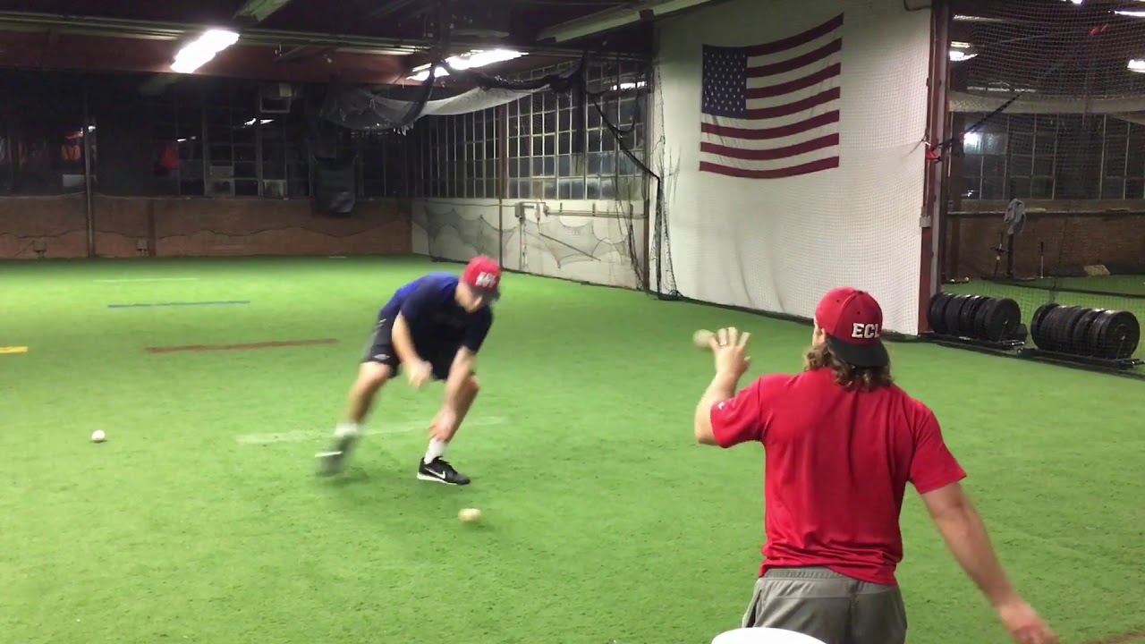 Peter Welling Class of 2020 Hitting & IF Drills 1 15 181 - YouTube