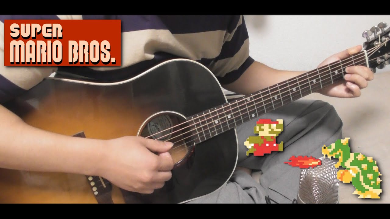 Super Mario guitar - YouTube