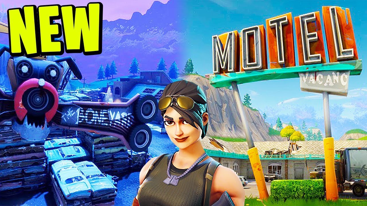NEW "VACANT VALLEY CITY & "Motel" & "Boneyard" Towns Coming to FORTNITE ...