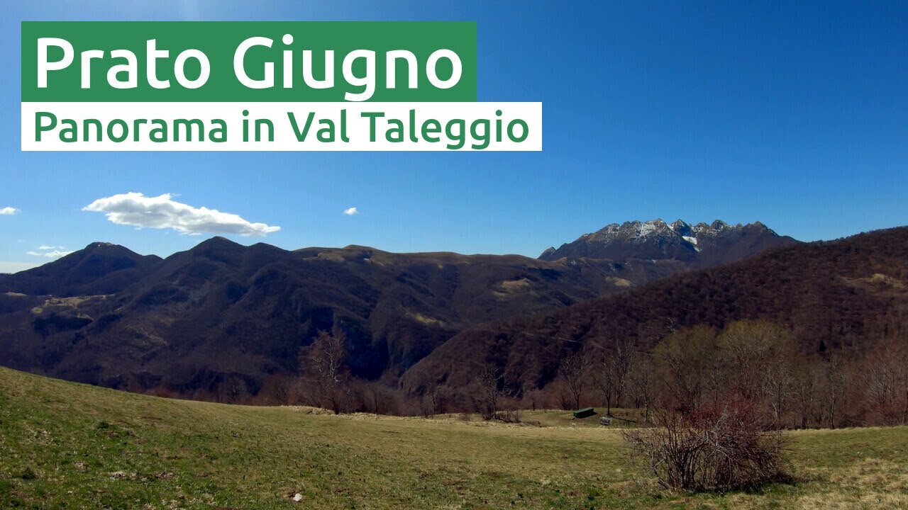 Val Taleggio: Panorama dal Prato Giugno - MTB Bergamo - YouTube