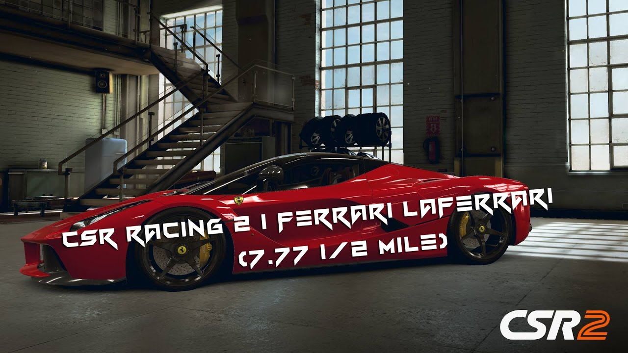 CSR racing 2 2019 - Tune for Ferrari Laferrari ( +5000 Evo Points) CSR2 ...