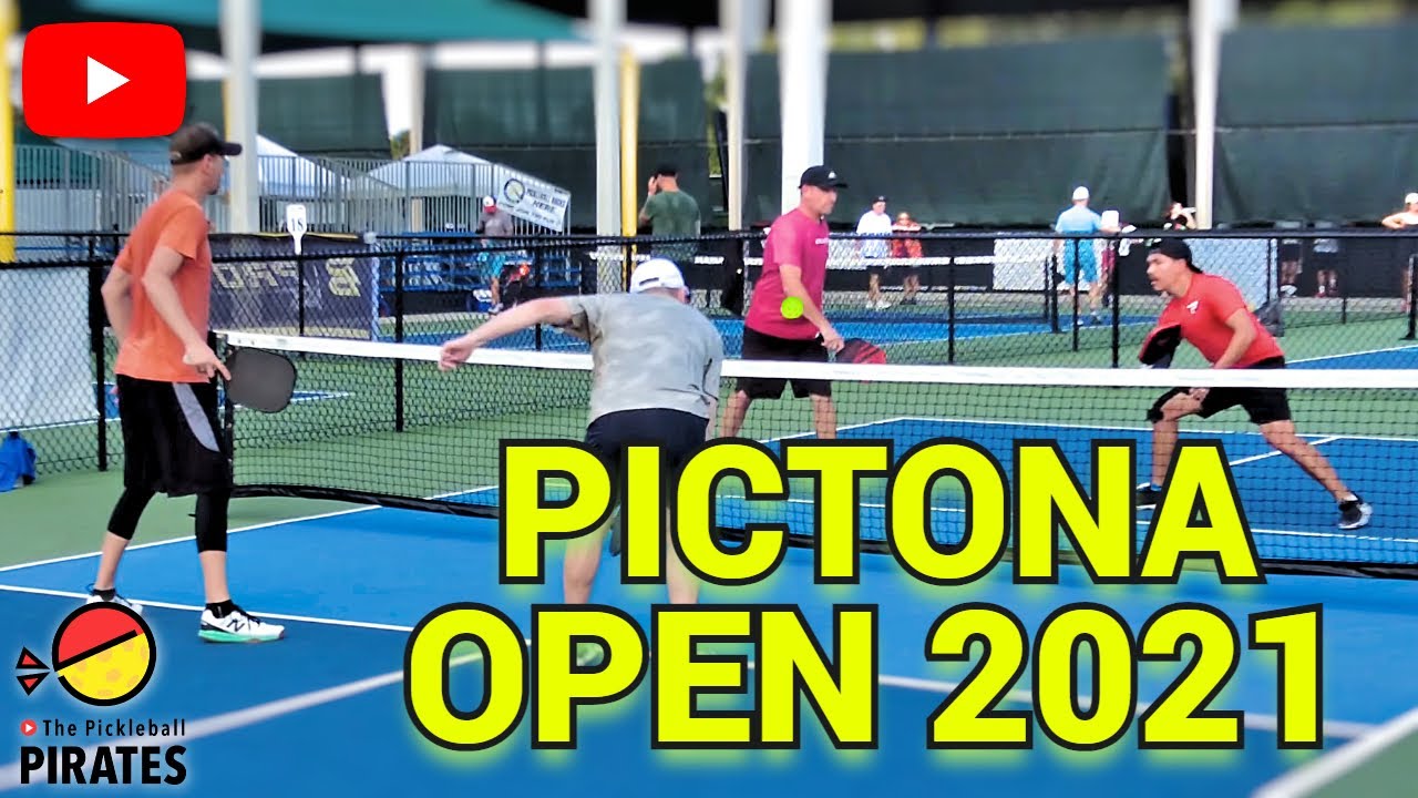 Pictona Open 2021 Men's Doubles 5.0 19+ Group Game - YouTube