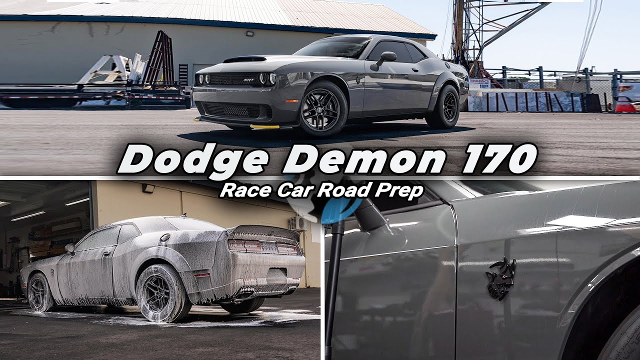 Dodge Demon 170 | A Beast for the Road & Track - YouTube