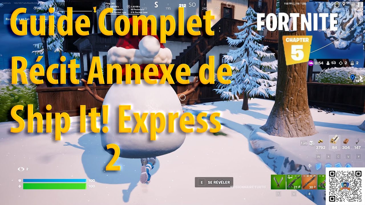 Guide Complet des Défi de Récit Annexe de Ship It! Express 2 Fortnite ...