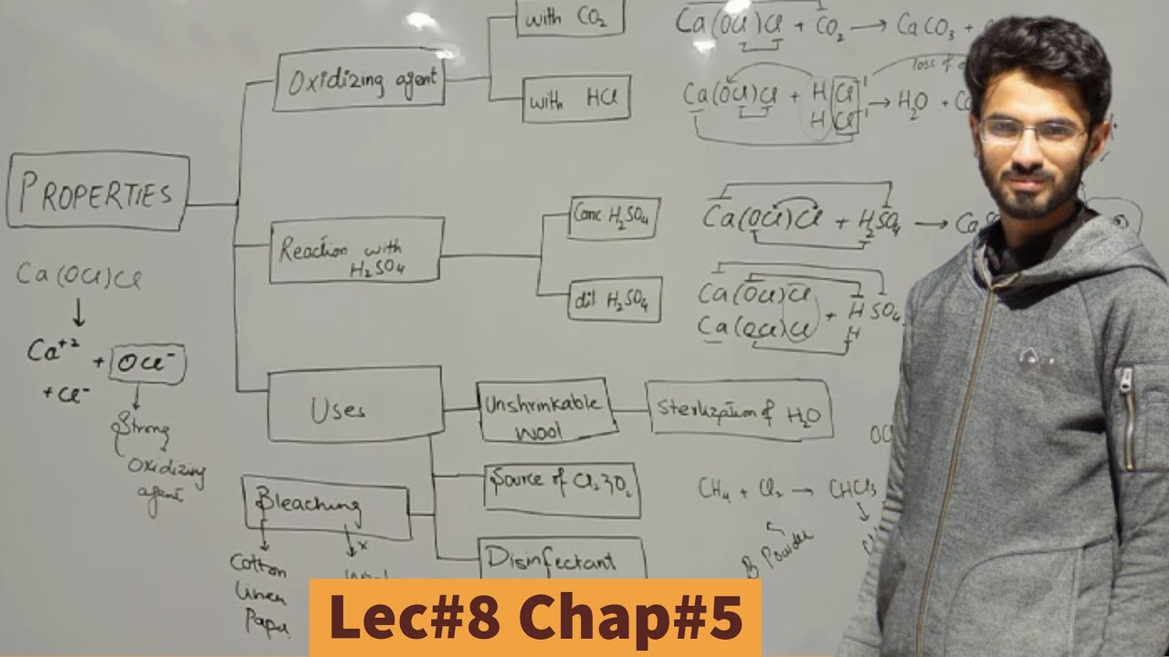 Properties and uses of bleaching powder|| lec 8 chap 5|| part 2 ...