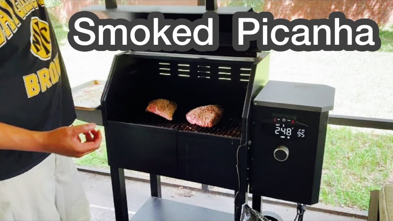 Picanha Smoked on The Expert Pellet Grill From Walmart - YouTube