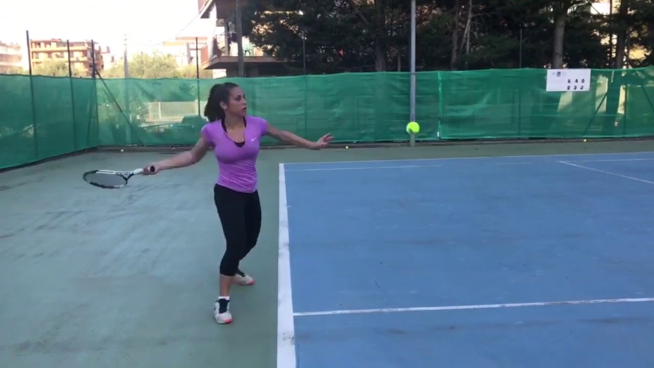 Sofia Bruno College Tennis Recruiting Video Fall 2019 - YouTube