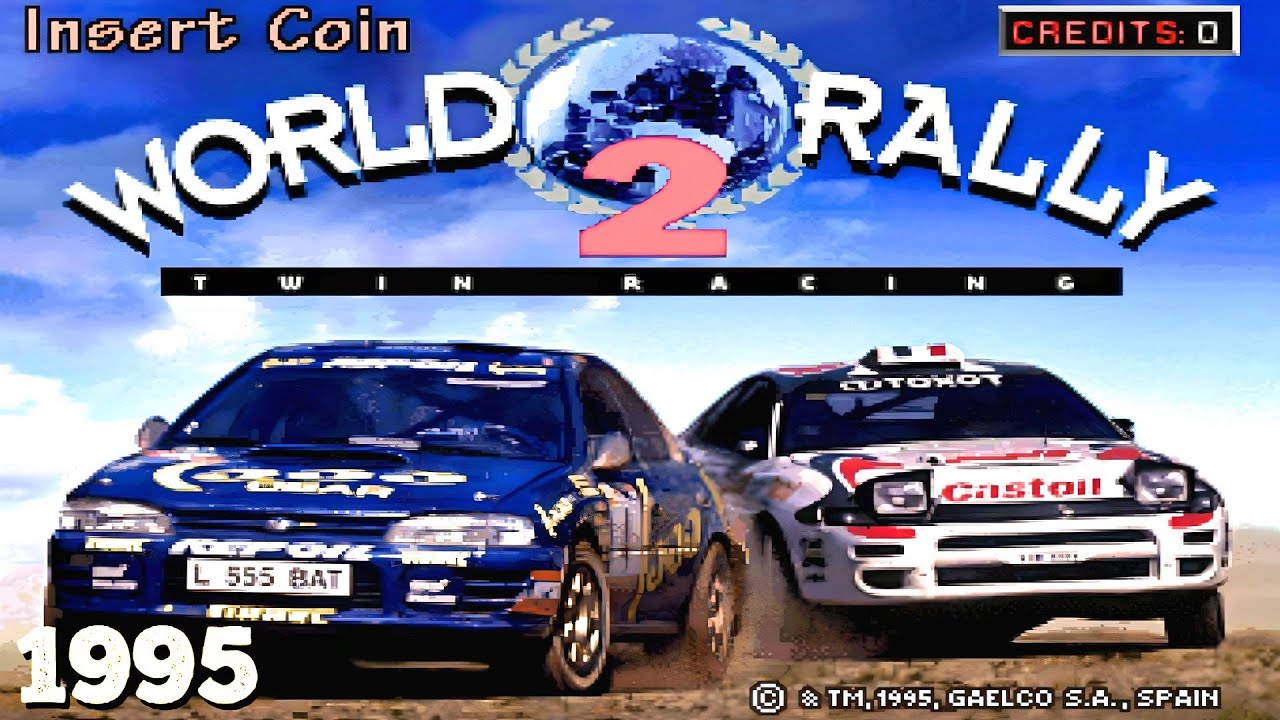 World Rally 2 Twin Racing // 1995 Arcade Racing // Just Gameplay - YouTube