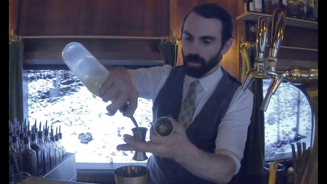 Incredible Cocktail Train Experience - YouTube