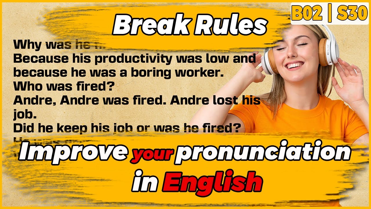 Learn English through story for beginners ⭐ Break Rules | English Made ...