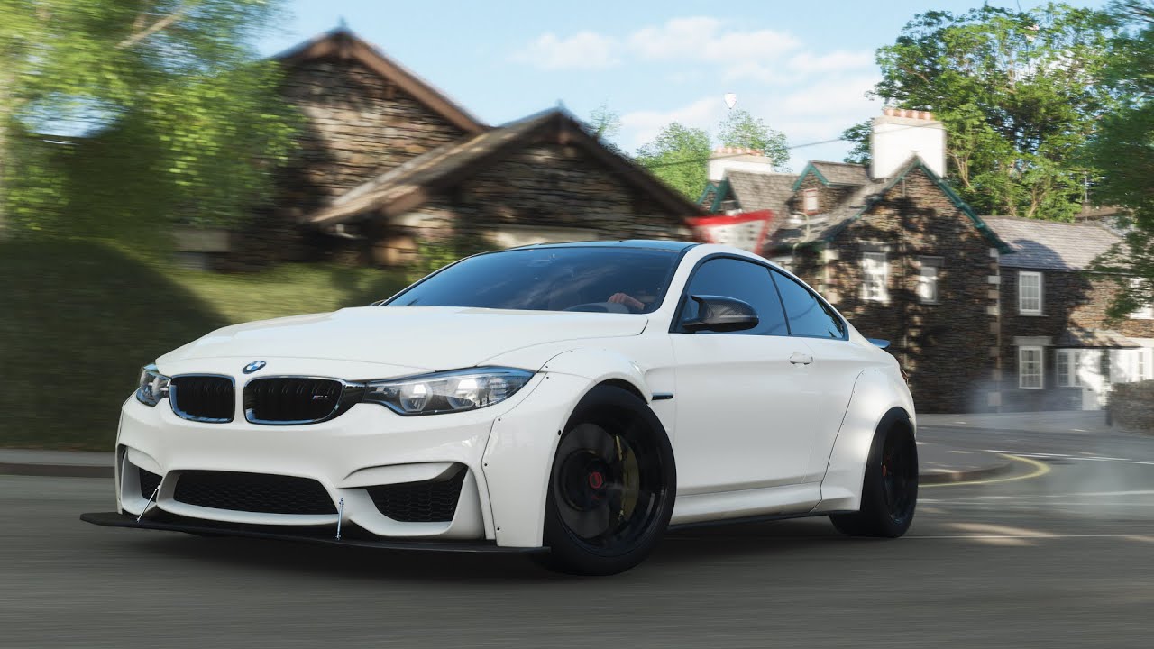 Forza horizon 4- bmw m4 clean build - YouTube
