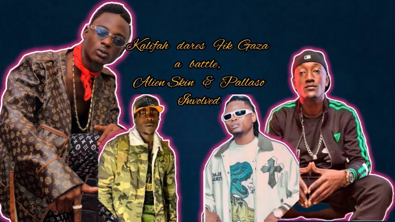 Kalifah Aganaga dares Fik Gaza a battle as he sides with Alien skin ...