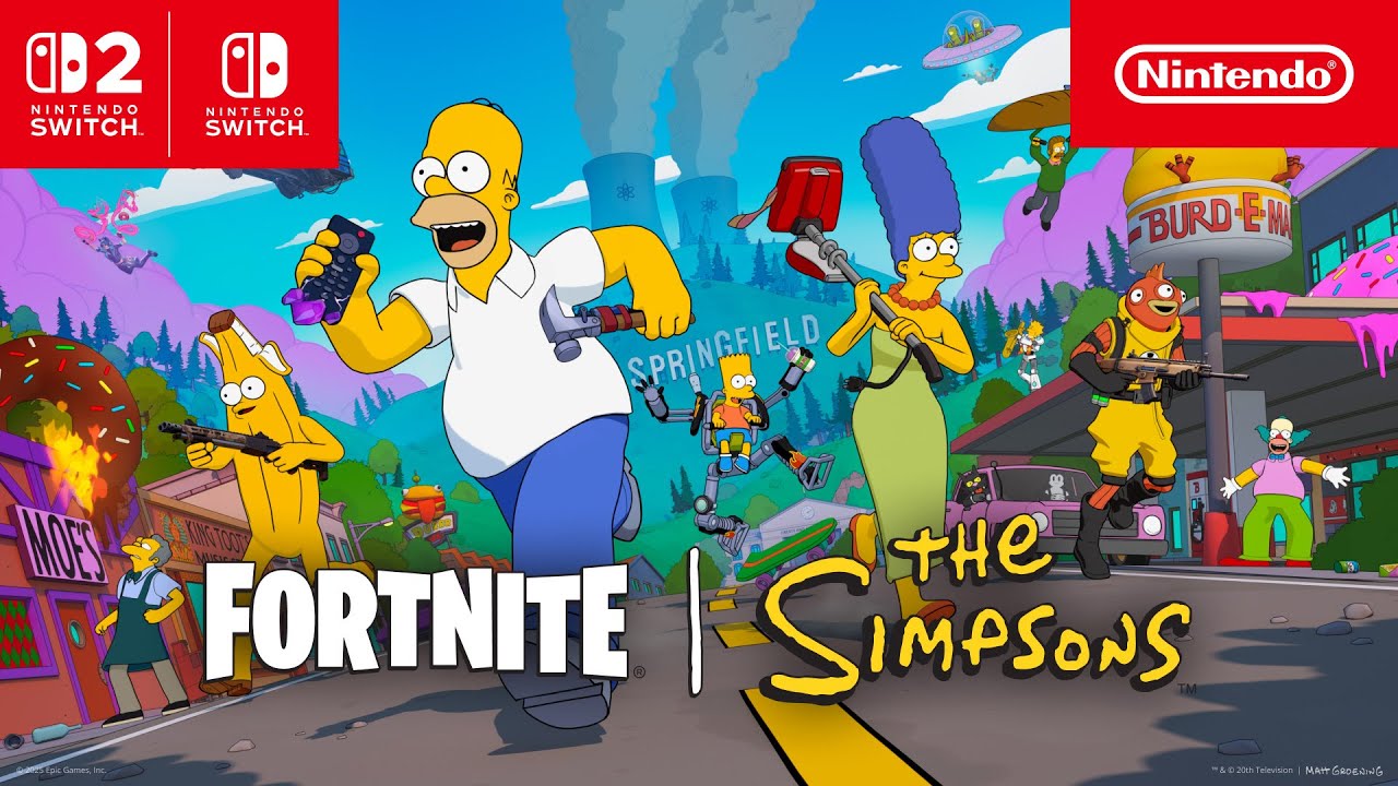 Fortnite – The Simpsons – Nintendo Switch 2 - YouTube