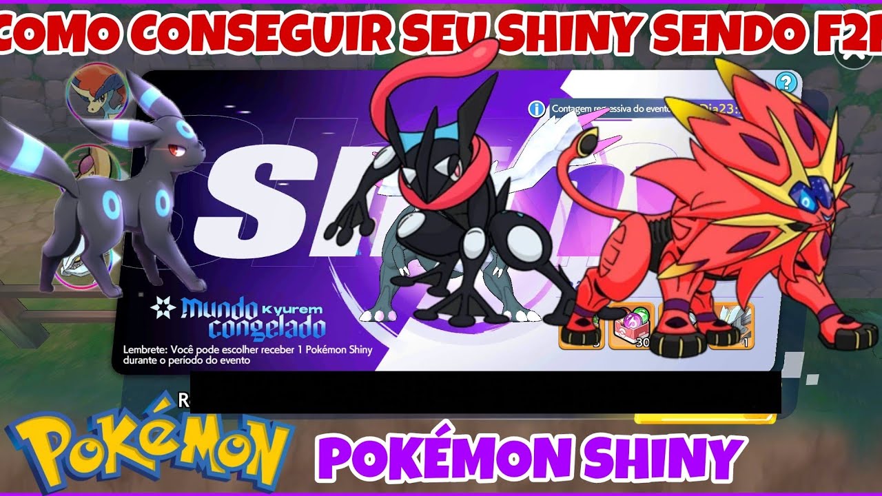 COMO CONSEGUIR POKÉMON SHINY SENDO FREE (F2P) | MUNDOS ELEMANTAIS - YouTube