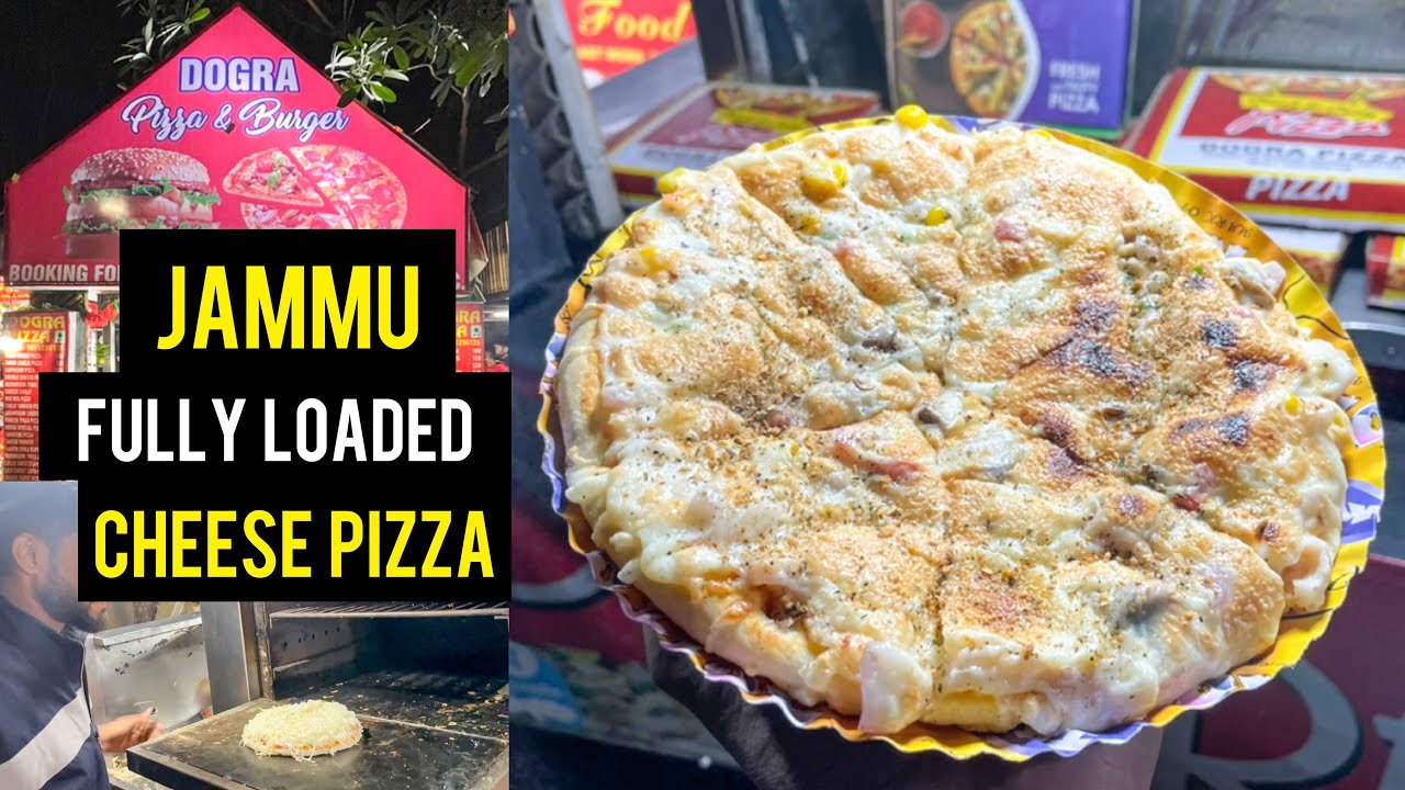 FULLY LOADED CHEESE PIZZA IN JAMMU | DSBOSSKO VLOGS - YouTube