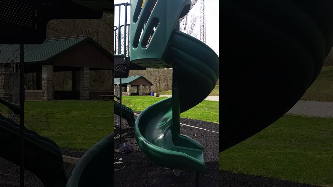 Swirly slide, take two! - YouTube