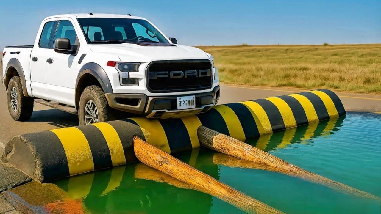 Cars vs Deep Water Speed Bump EXTREME Challenge #3 in BeamNG Drive ...