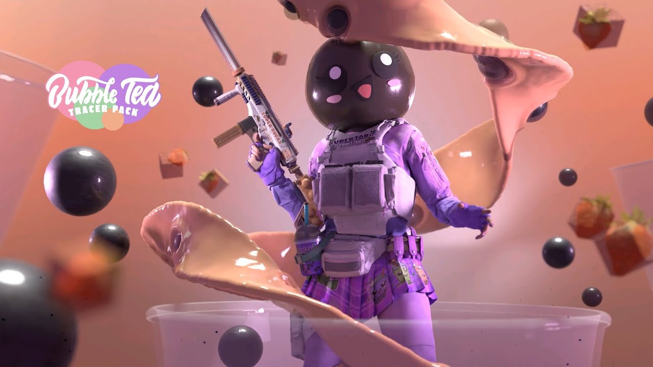THE NEW BUBBLE TEA SKIN IS AVAILABLE IN THE CALL OF DUTY MODERN WARFARE ...