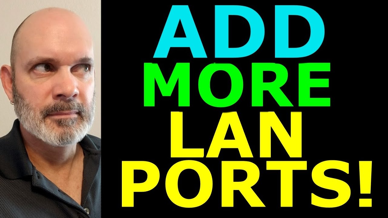 Add More LAN Ports To Your Router Using An Old Router (HACK) - YouTube