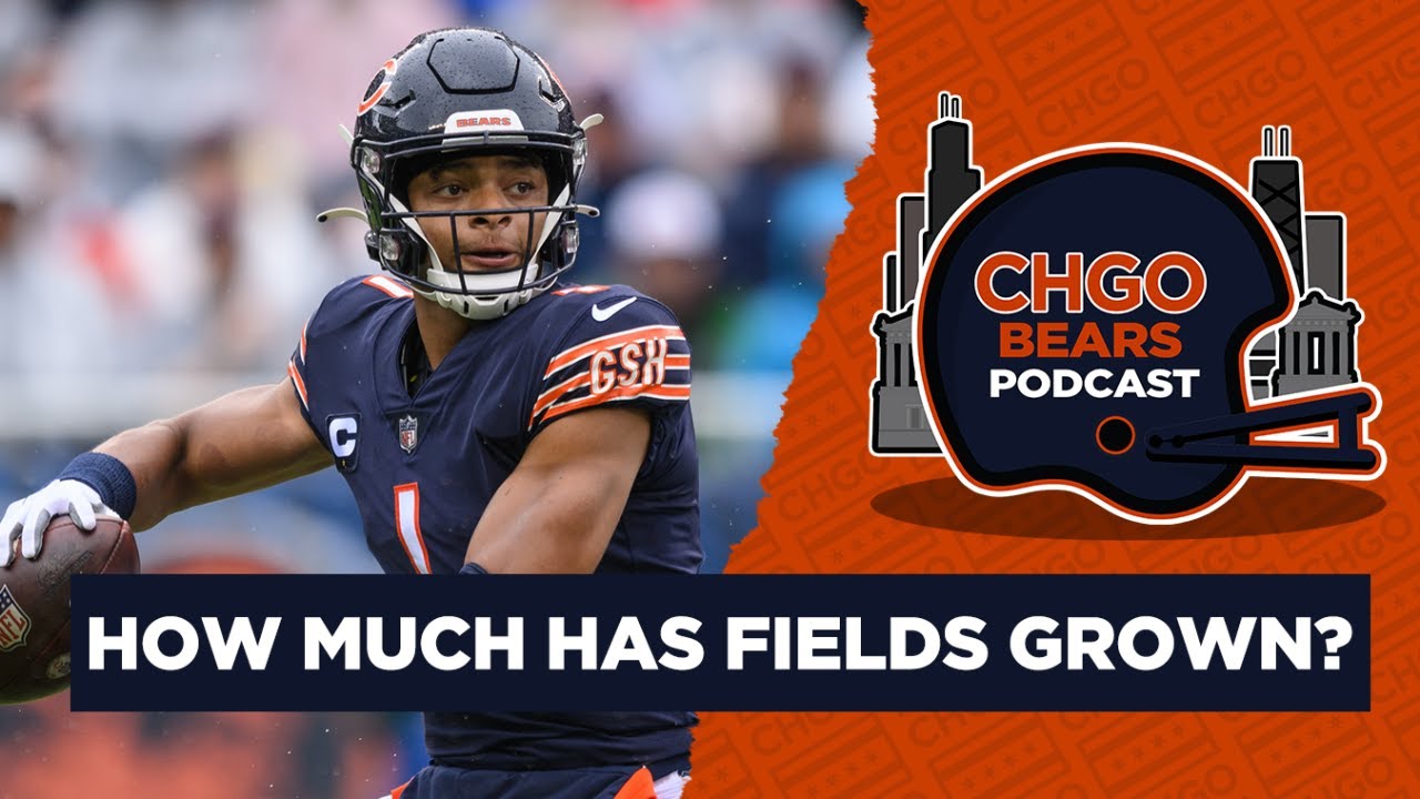 How much growth did Justin Fields show in the Chicago Bears upset win ...