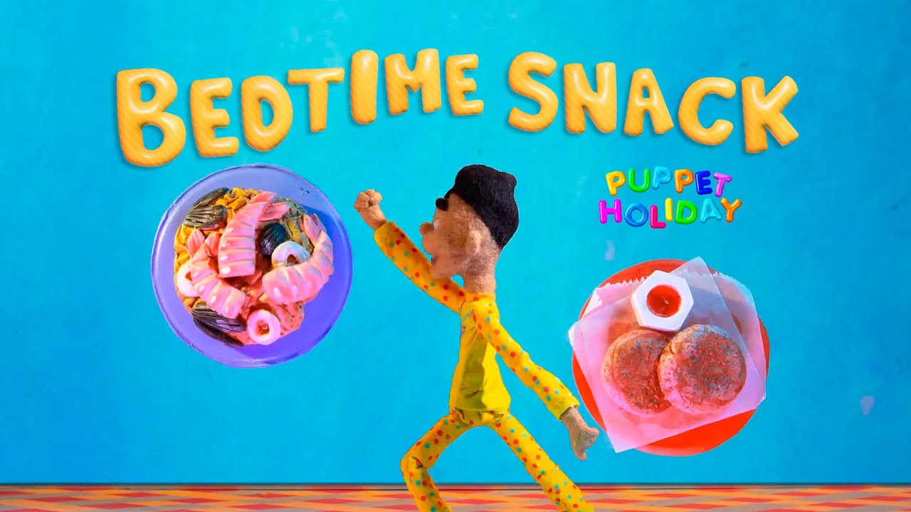 Puppet Holiday Bedtime Snack | Kids Songs | Cartoon for Kids | Video ...