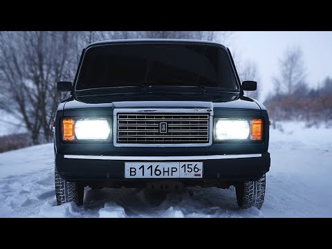 Лютая ВАЗ 2107 - НЕЛЕГАЛЬНЫЙ ТЮНИНГ! БУНКЕР, ЯРКИЙ СВЕТ. Тот Самый СТРОГИЙ СТАЙЛ! Перегрел МОТОР?