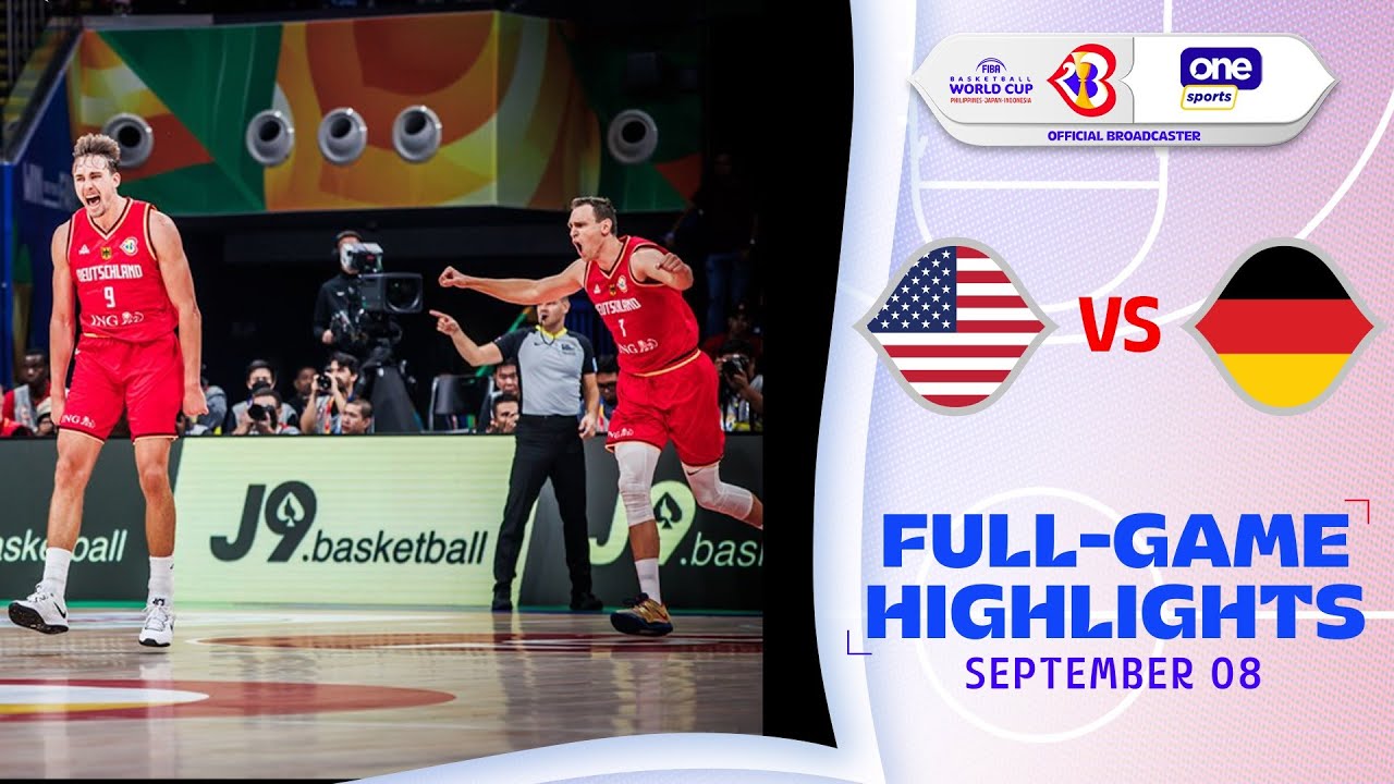 Germany vs. USA semis highlights | 2023 FIBA Basketball World Cup ...