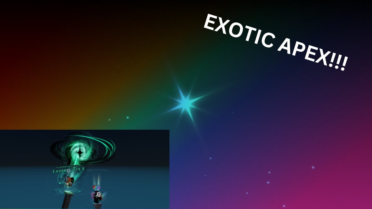 I ROLLED EXOTIC APEX IN SOLS RNG!!! 🤩🤩🤩 - YouTube