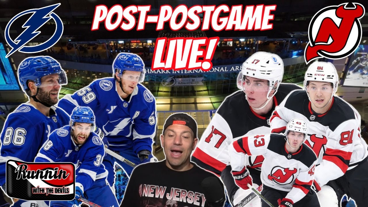 NJ Devils vs. TB Lightning Post-Postgame LIVE! 11/18/25 - YouTube