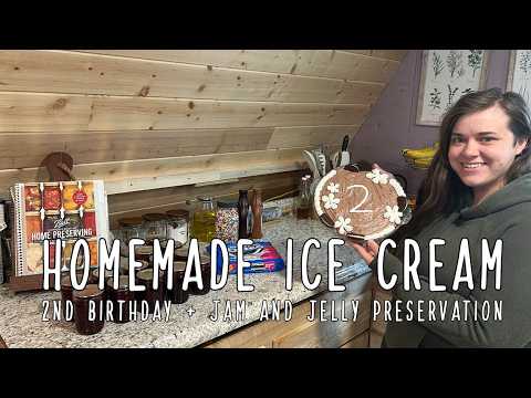Homemade Ice Cream Cake - Jam and jelly preservation