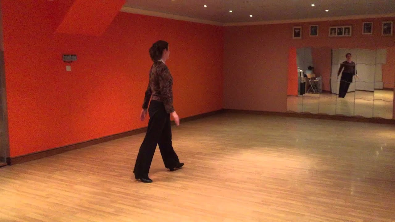 Intermediate: Tango: lady variations (Quarter Beats - X Line, Ronde etc ...