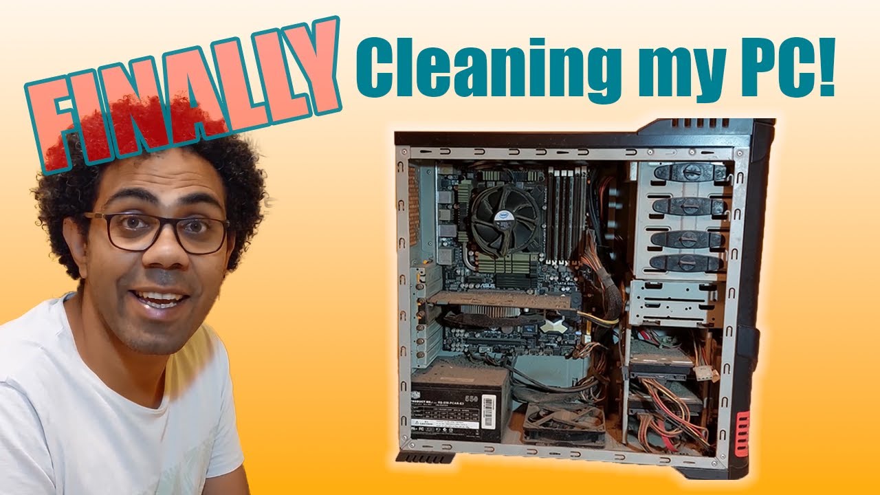 Deep cleaning my old PC! - YouTube